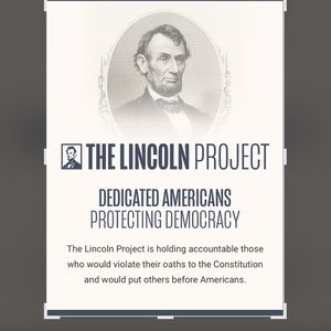 Accessories | Lincoln Project Logo Adjustable Hat Velcro | Poshmark